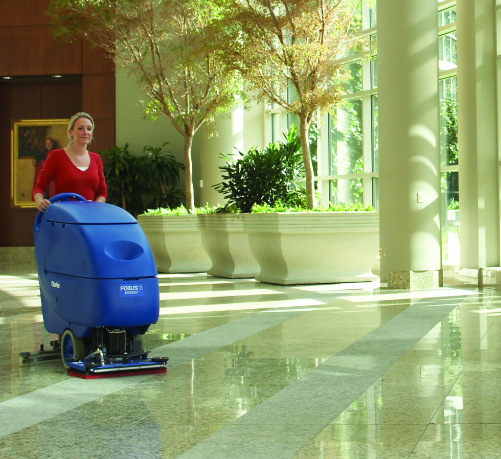 Focus® II Compact Autoscrubber® - Soap Stop